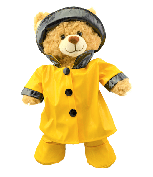 "ZUIDWESTER" Regenjas - Outfit 40 cm - Teddy Mountain