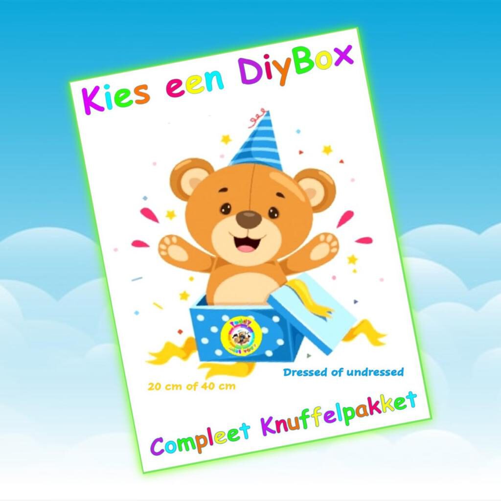 Knuffel maken en stylen! Make-Your-Teddy KidsWorkshop | Knuffels en ...