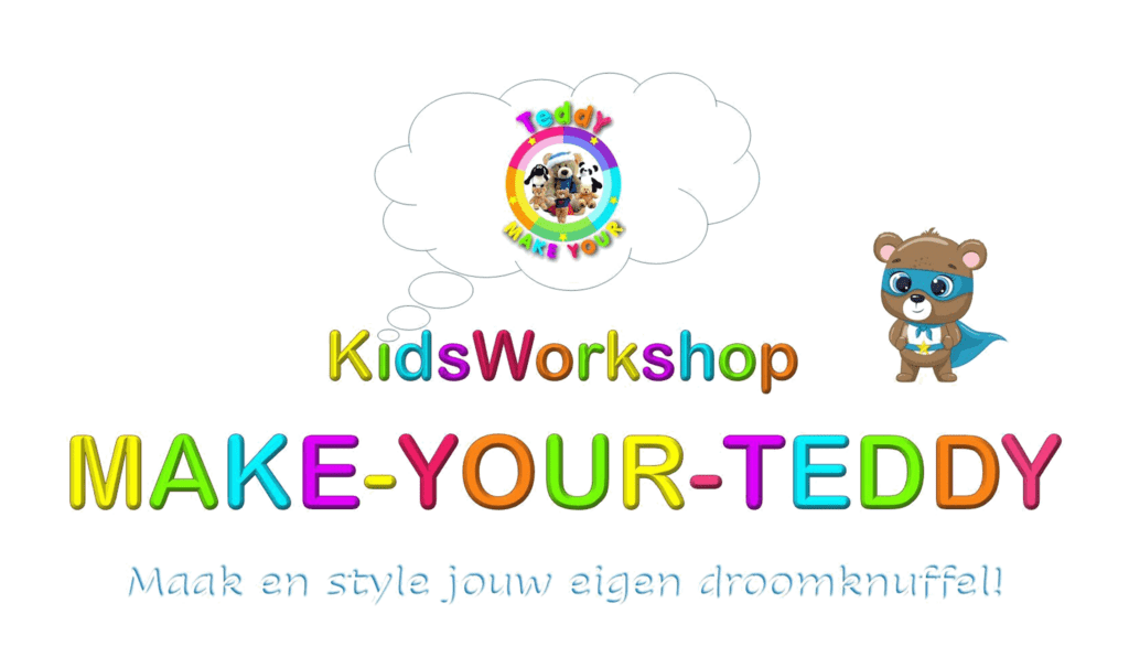 Knuffel maken en stylen! Make-Your-Teddy KidsWorkshop | Knuffels en ...